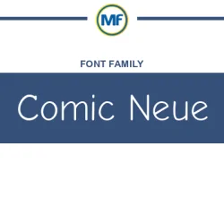 Comic Neue Regular Font: Free Download | MaisFontes