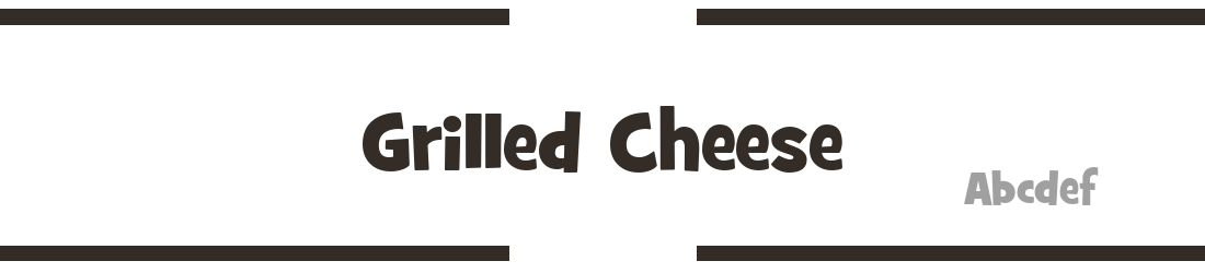 GrilledCheese BTN Font: Free Download | MaisFontes