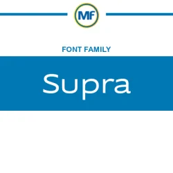 Supra XLight Extended: Free Font Download | MaisFontes
