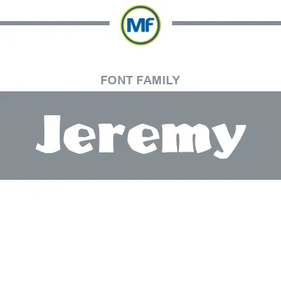Download Jeremy Fonts | MaisFontes