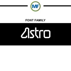 Astro Regular: Free Font Download | MaisFontes