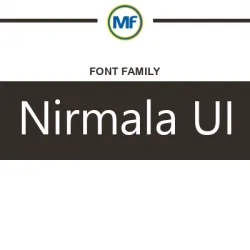 Nirmala UI Font: Free Download | MaisFontes