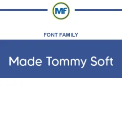 MADE Tommy Soft Bold Font: Free Download | MaisFontes