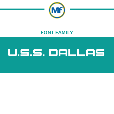 Download U.S.S. Dallas Fonts | MaisFontes