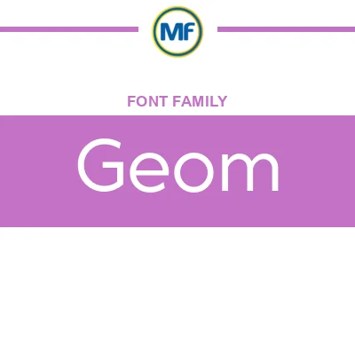 Download XXII Geom Fonts | MaisFontes