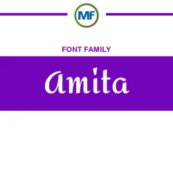 Amita Bold: Free Font Download | MaisFontes