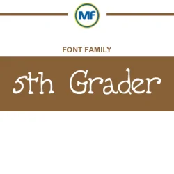 5th Grader Bold: Free Font Download | MaisFontes