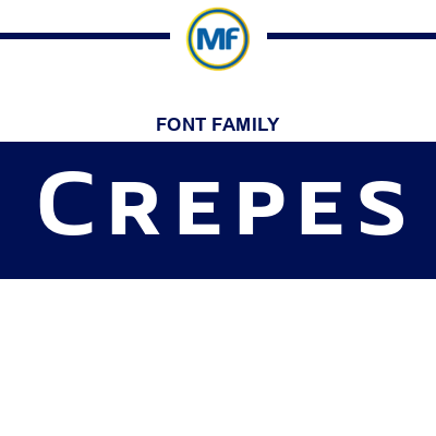 Download Crepes Fonts | MaisFontes