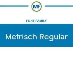 Metrisch Regular 8: Free Font Download | MaisFontes
