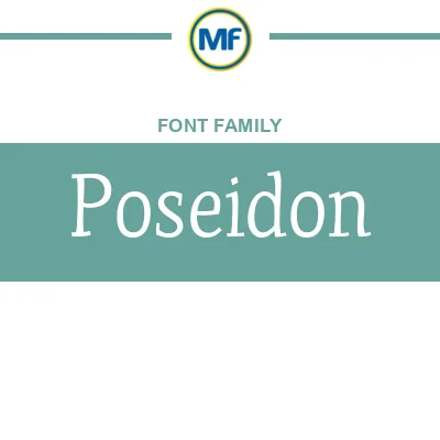 Download Poseidon Fonts | MaisFontes