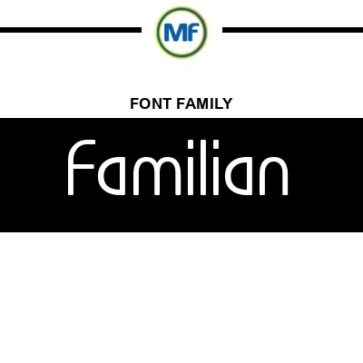 Familian Font Family: Download Free | MaisFontes