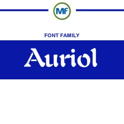Auriol: Free Font Download | MaisFontes