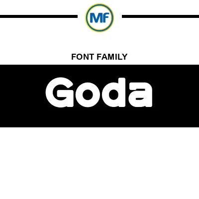 Download Goda Fonts | MaisFontes