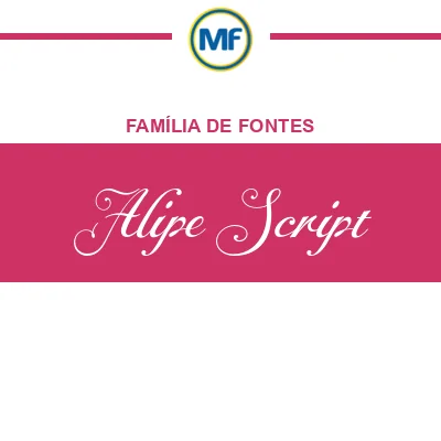 Alipe Script Família de Fontes: Baixe Grátis | MaisFontes