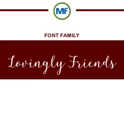 Lovingly Friends Script: Free Font Download | MaisFontes