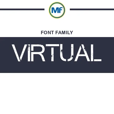 Virtual Font Family: Download Free | MaisFontes