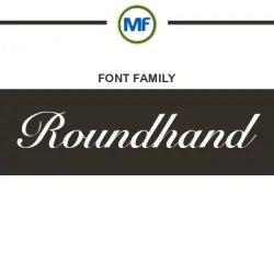 Roundhand Regular DB: Download Free Font | MaisFontes