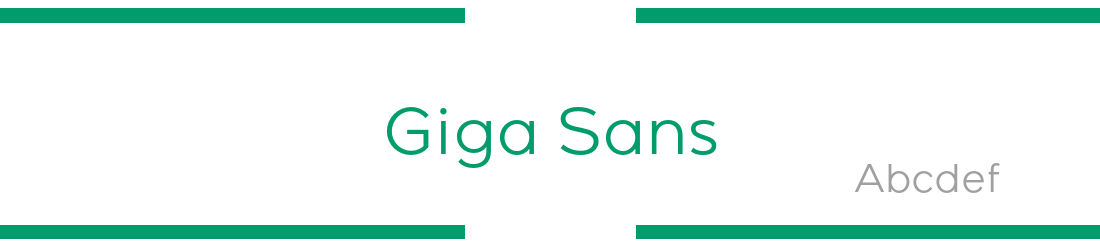 Giga Sans Extra Bold: Download Free Font | MaisFontes