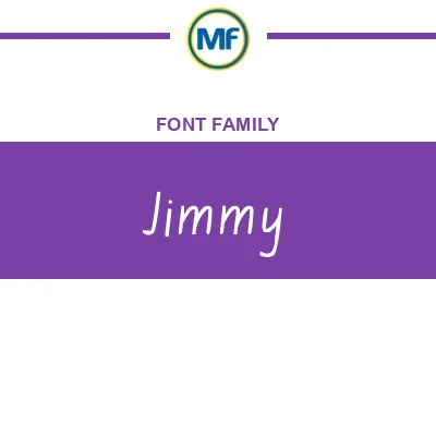Download Jimmy Fonts | MaisFontes