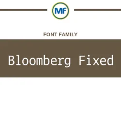 Bloomberg Fixed Unicode B: Free Font Download | MaisFontes
