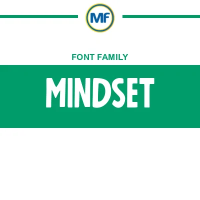 Mindset Font Family: Free Download | MaisFontes
