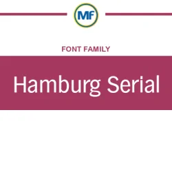 Hamburg Serial Xlight Font: Free Download | MaisFontes