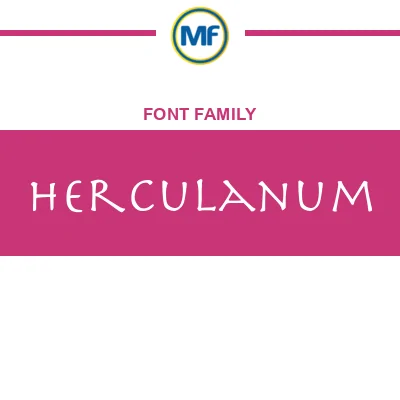 Download Herculanum Fonts | MaisFontes