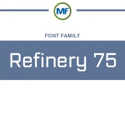 Refinery 75 Bold Font: Free Download | MaisFontes