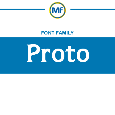 Download Proto Fonts | MaisFontes