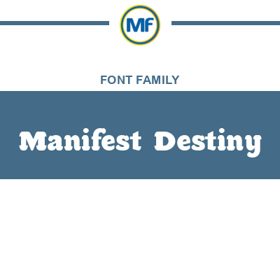 Manifest Destiny Font Family: Download Free | MaisFontes