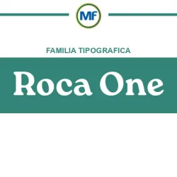 Roca One Regular: Descargar Fuente Gratis | MaisFontes