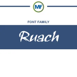 Ruach Plain Font: Free Download | MaisFontes