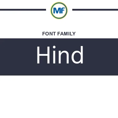 Download Hind Fonts (Google Fonts) | MaisFontes