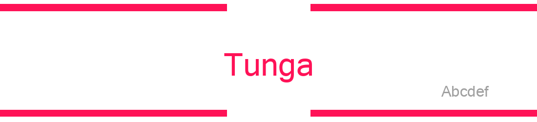 Tunga: Download Free Font | MaisFontes