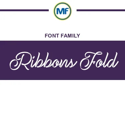 Download Ribbons Fold Fonts | MaisFontes