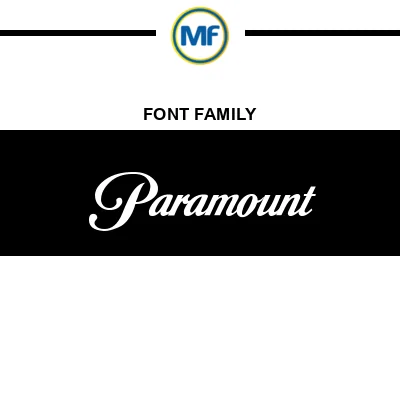 Paramount Font Family: Download Free | MaisFontes