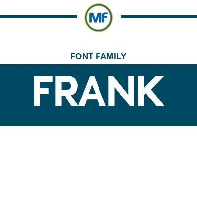 Download Frank Fonts | MaisFontes