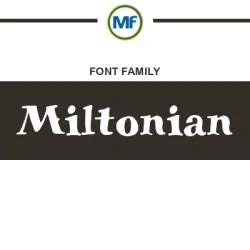 Miltonian Tattoo Font: Free Download | MaisFontes