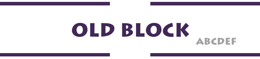 LHF Old Block: Download Free Font | MaisFontes