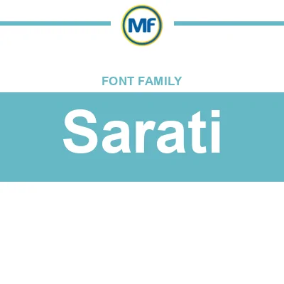 Download Sarati Fonts | MaisFontes