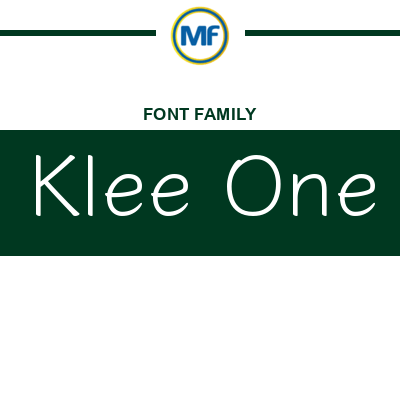 Download Klee One Fonts | MaisFontes