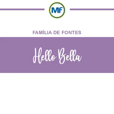 Baixar Fontes Hello Bella | MaisFontes