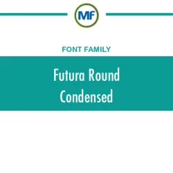 Futura Round Condensed Bold Font: Free Download | MaisFontes