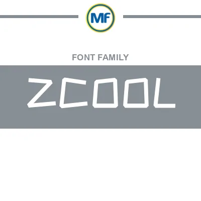 Download ZCOOL Fonts (Google Fonts) | MaisFontes