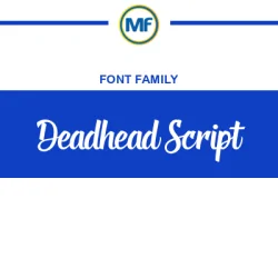 Deadhead Script: Free Font Download | MaisFontes