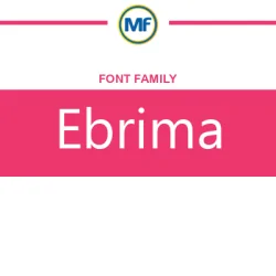 Ebrima Bold: Free Font Download | MaisFontes