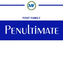 Penultimate Regular: Free Font Download | MaisFontes