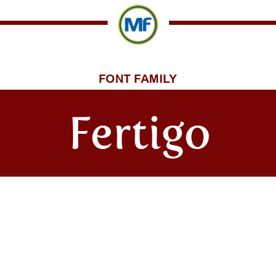 Fertigo Font Family: Free Download | MaisFontes