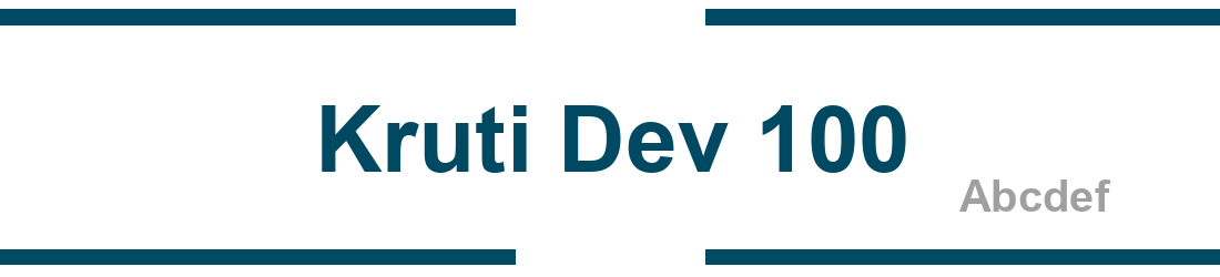 Kruti Dev 100 Bold: Free Font Download | MaisFontes