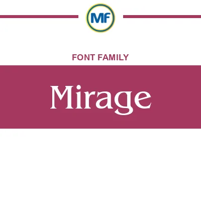 Download Mirage Fonts | MaisFontes